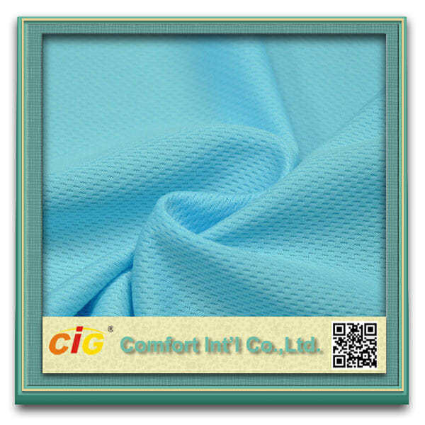 Multi Color 100 Polyster Sandwich Mesh Fabric / Mesh Polyester Fabric ...